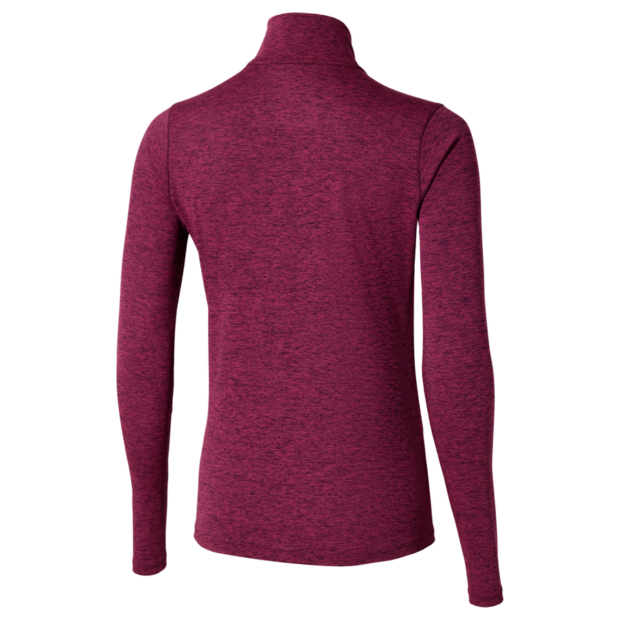 Core Impulse Half Zip Long Sleeve Tee - Viola | Abbigliamento running ...