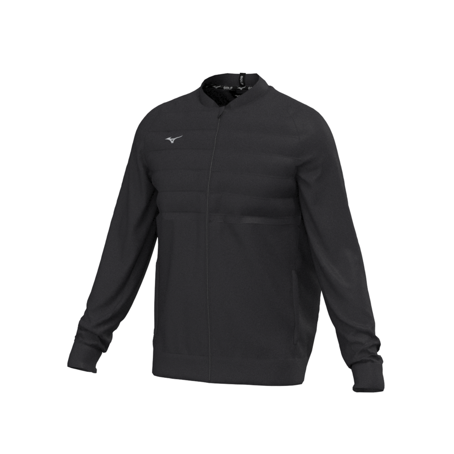 Mizuno Hybrid Bomber Jacket - Black | Golf jacket | Mizuno UK