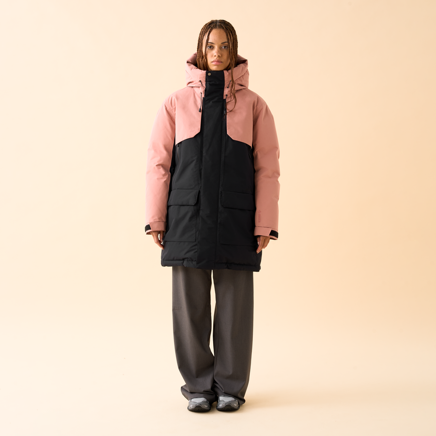 GORE WINDSTOPPER Yellowknife β Down Jacket - Black | Women Clothing ...