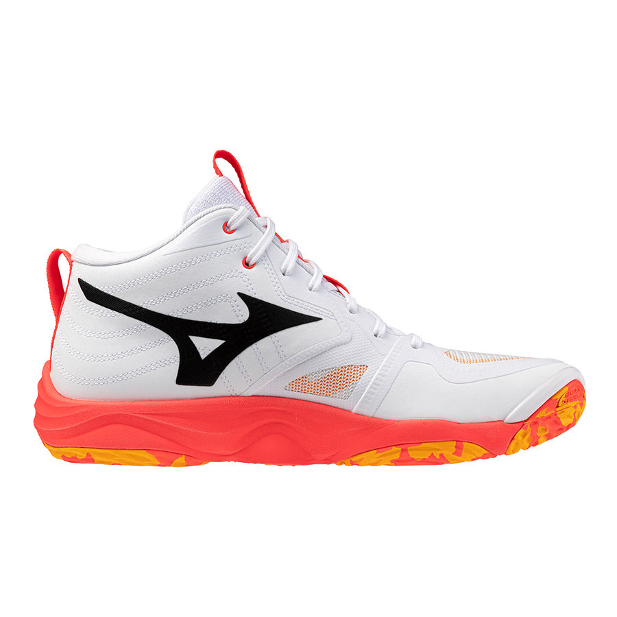 WAVE MOMENTUM ELITE MID - White | Volleyball Shoes | Mizuno Europe