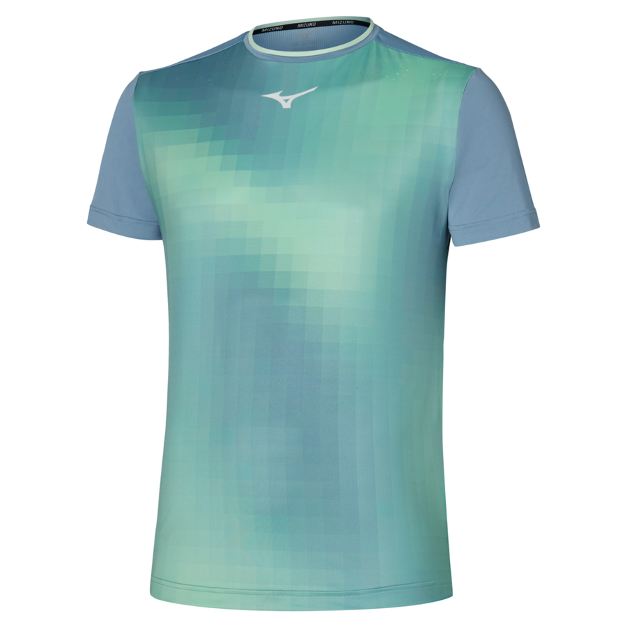 FRONTIER SHADOW GRAPHIC T-SHIRT - | Men | Mizuno Poland
