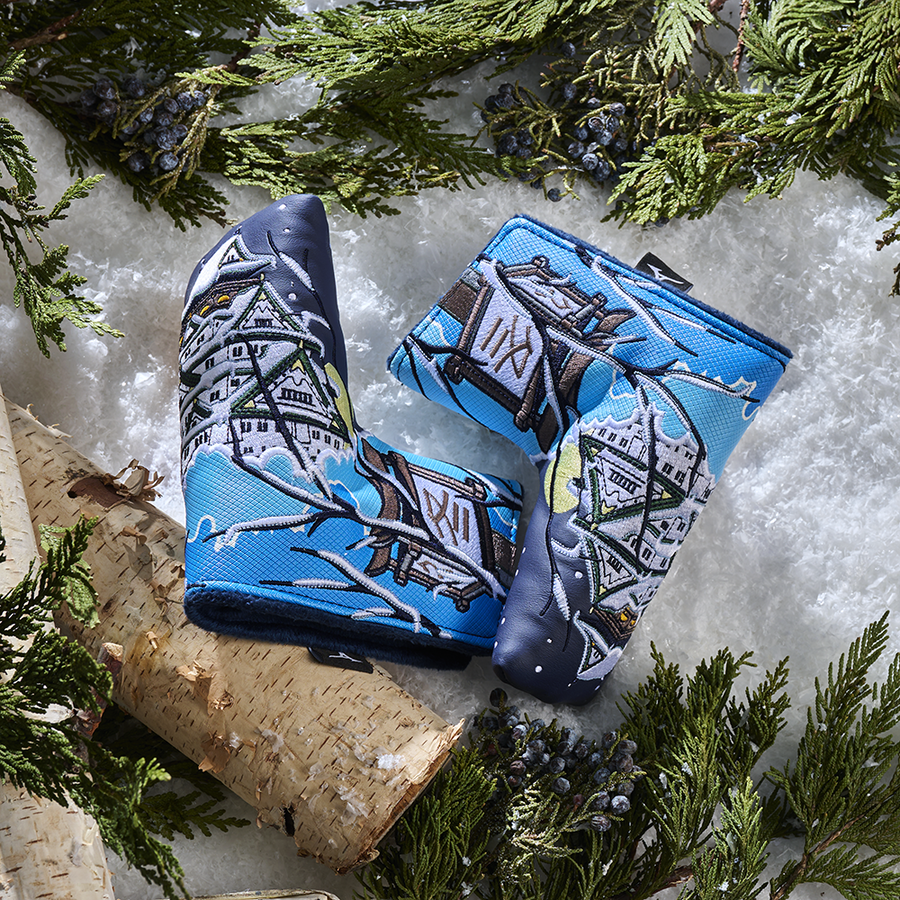 Winter Limited Edition Putter Headcover - Blue | Golf Headcovers ...