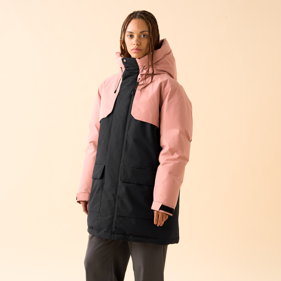 GORE WINDSTOPPER Yellowknife β Down Jacket - Black | Women Clothing ...