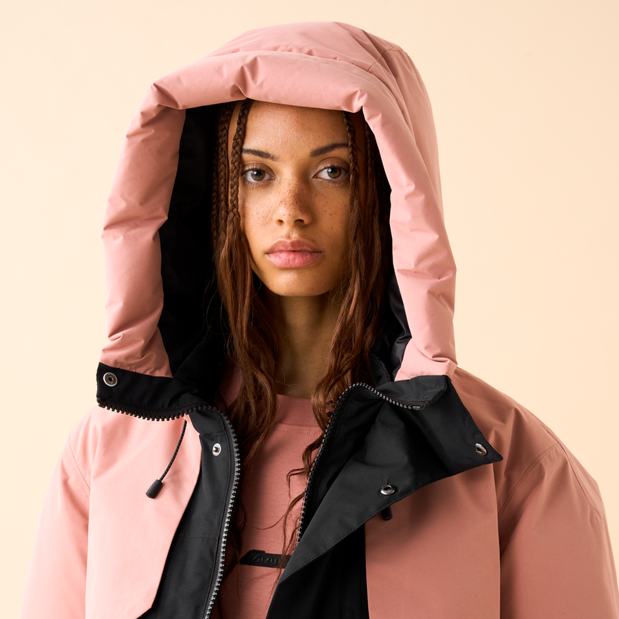 GORE WINDSTOPPER Yellowknife β Down Jacket - Black | Women Clothing ...